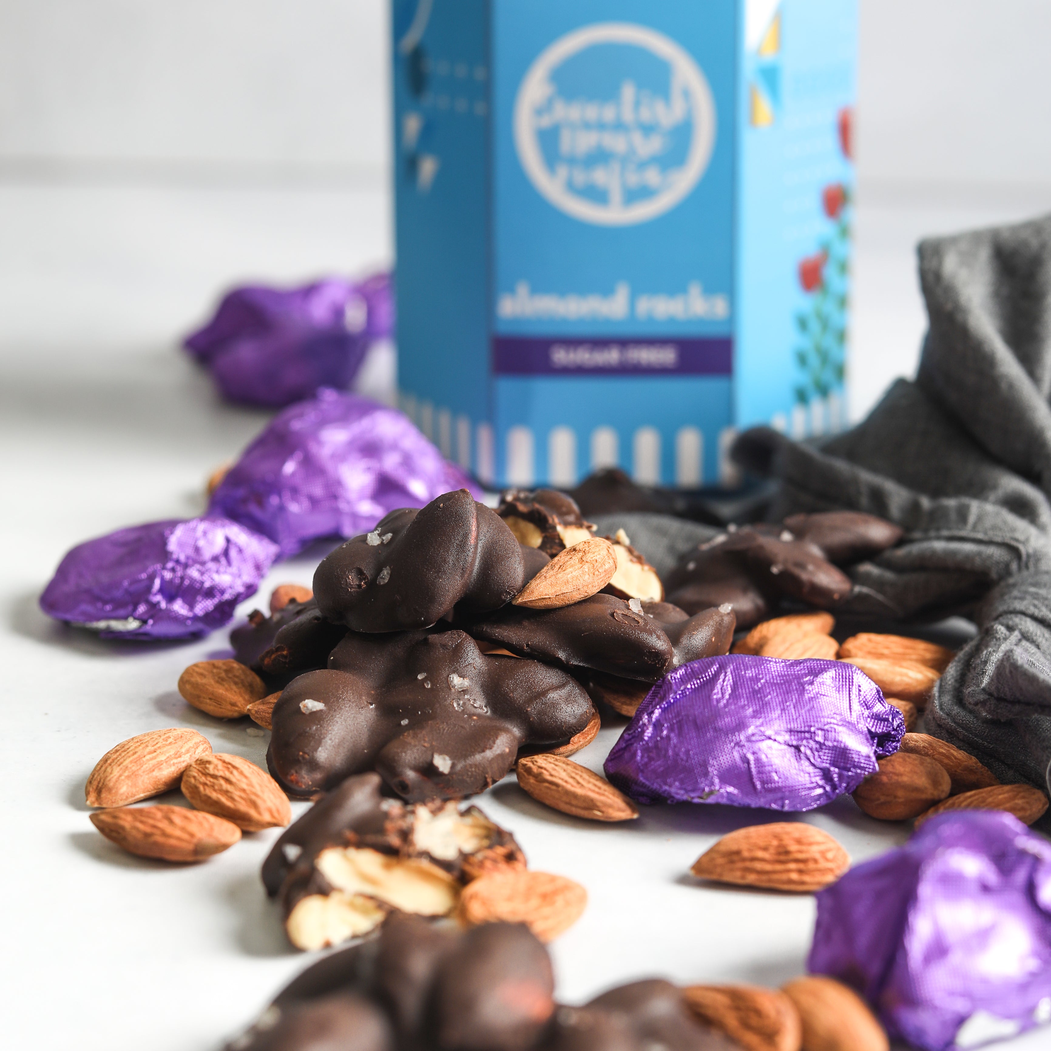 Buy Dark Chocolate Almond Online in India - Sweetish House Mafia